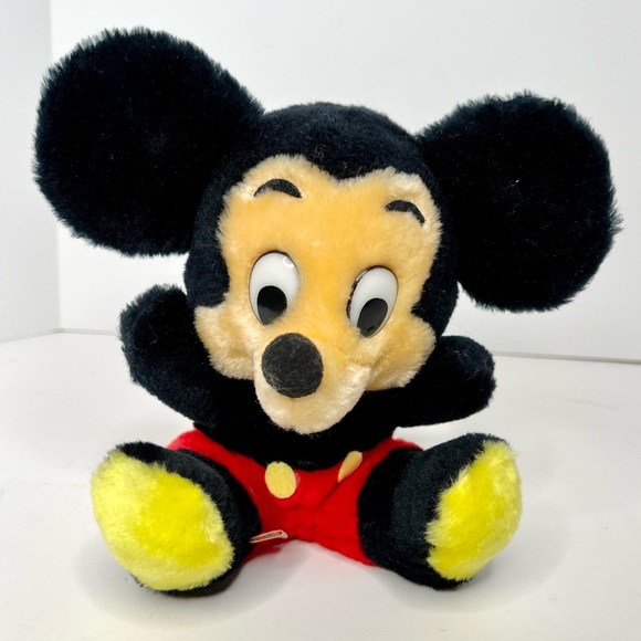 Disney | Toys | Vintage Mickey Mouse Plush | Poshmark